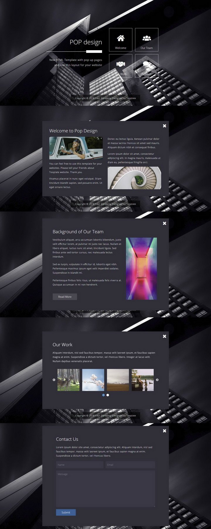 Pop Design HTML Template - Premium WordPress Themes, Plugins, Scripts ...
